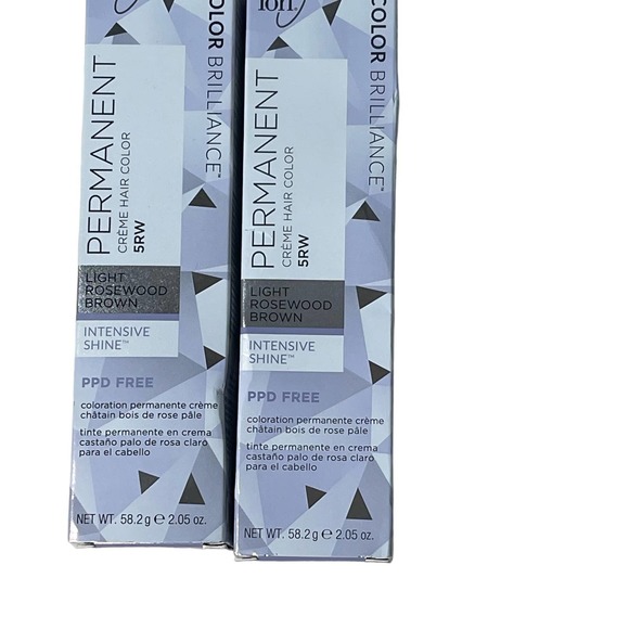 ION | Hair | Ion Permanent Creme Hair Color 5rw Light Rosewood Brown ...